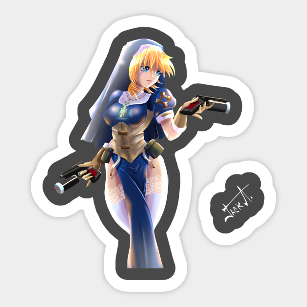 Fanart Chrono Crusade Anime Girls Sticker Teepublic
